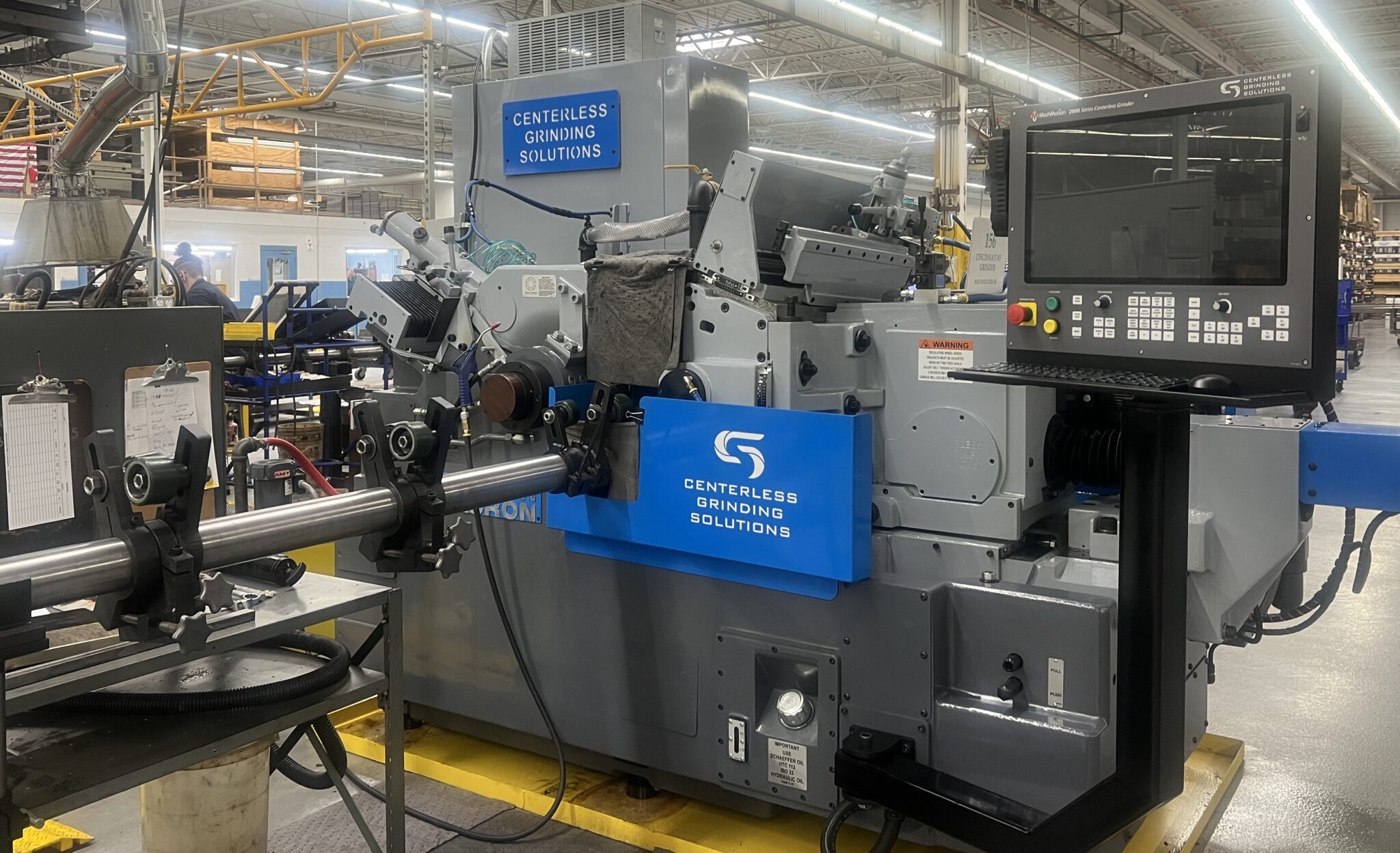 New Centerless Grinder Benefits Keystone Customers - Keystone Threaded ...