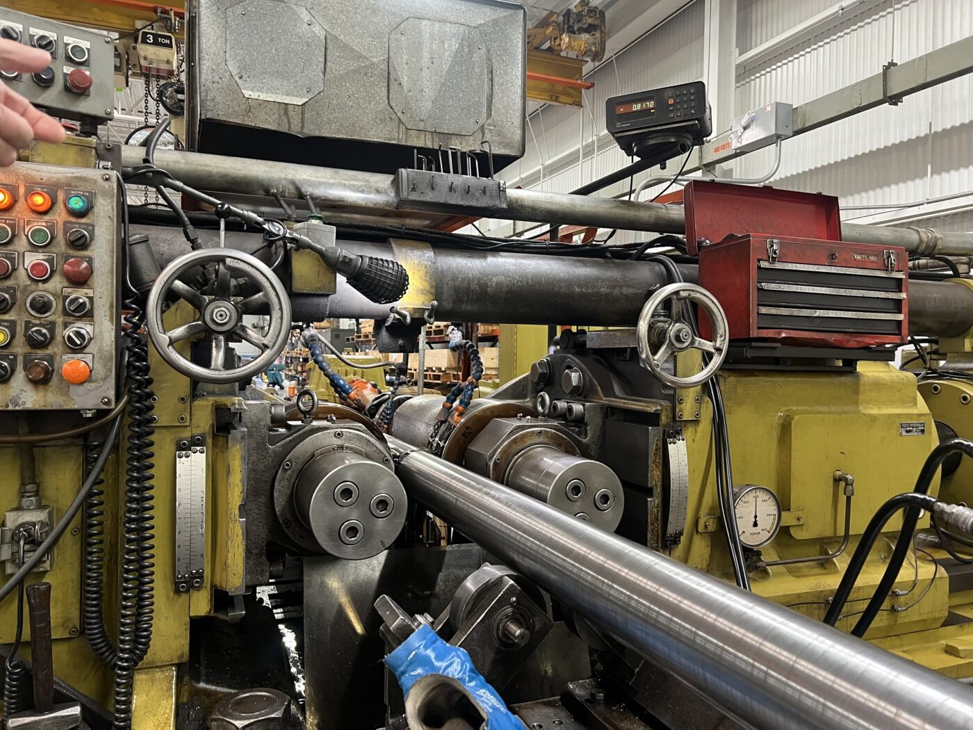 The World’s Largest Thread Roller - Keystone Threaded Products